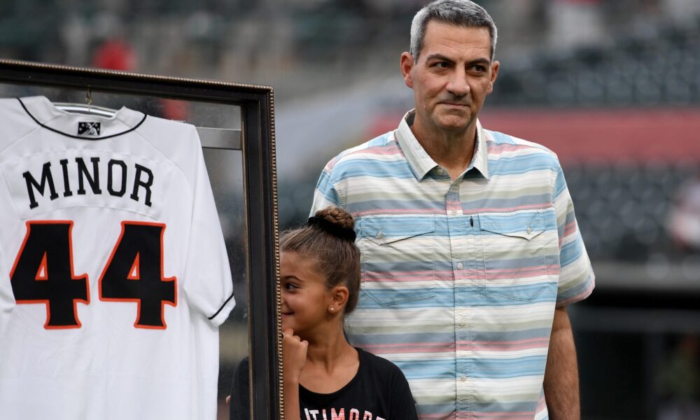 Former Oriole Ryan Minor, who replaced Cal Ripken when consecutive ...