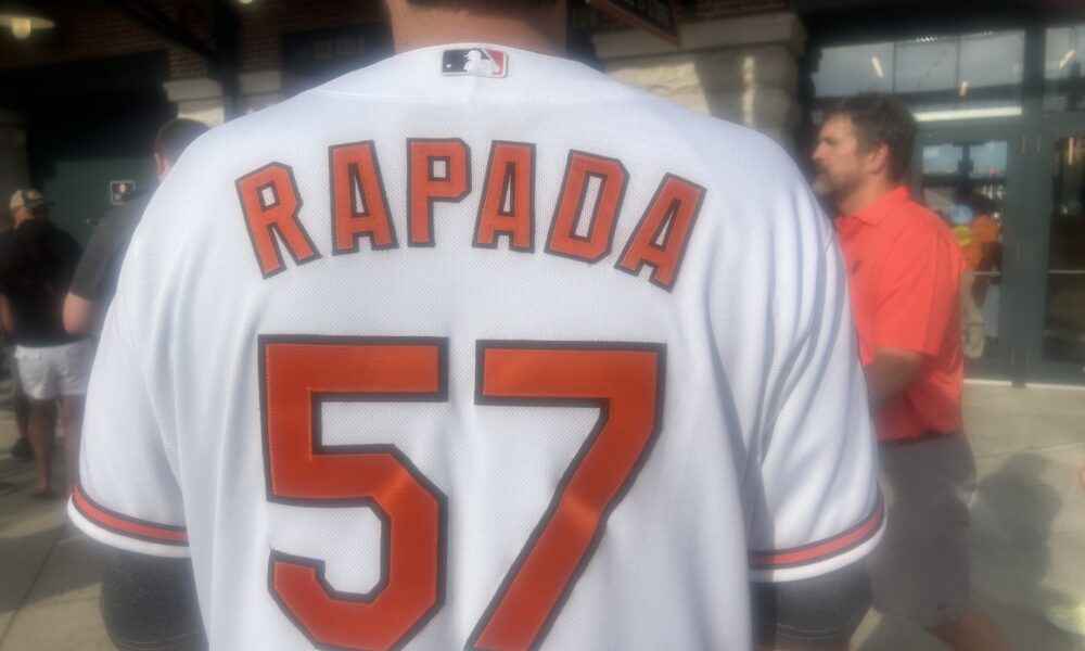 Orioles' Jersey of the Game-Clay Rapada - BaltimoreBaseball.com