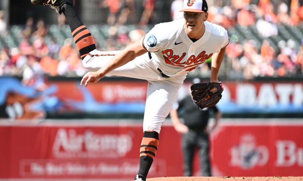Orioles' Henderson hit by pitch in 9th inning of 9-3 loss to Padres ...
